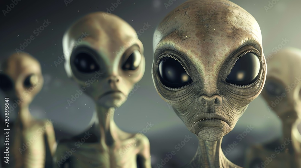 Alien Encounter Write a short story about a close encounter with an ...