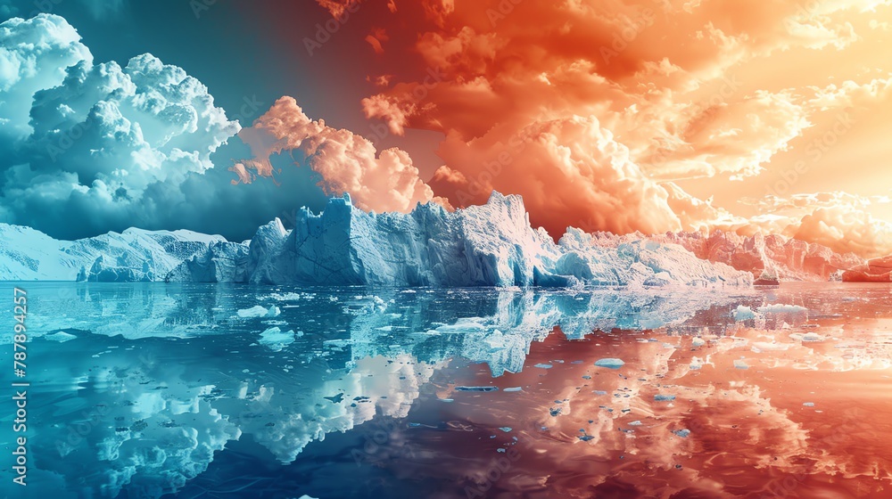 Climate Action Create a thumbnail highlighting the need for climate ...