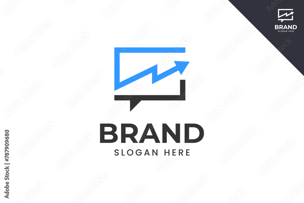 Arrow logo. Business, accounting, finance and bookkeeping logo identity ...