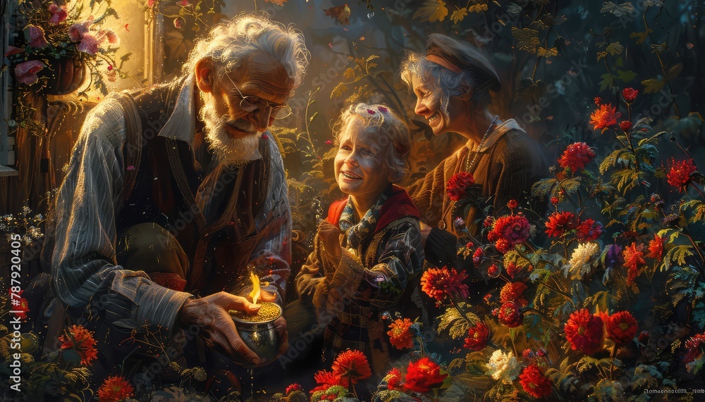 Golden Years, Images symbolizing the later stages of life as a period ...