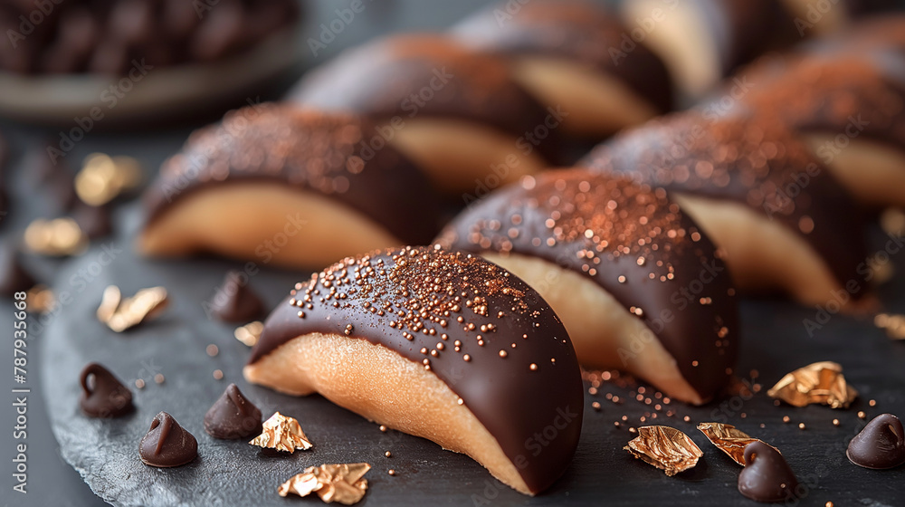 30. Chocolate-Dipped Fortune Cookies: A modern twist on a traditional ...