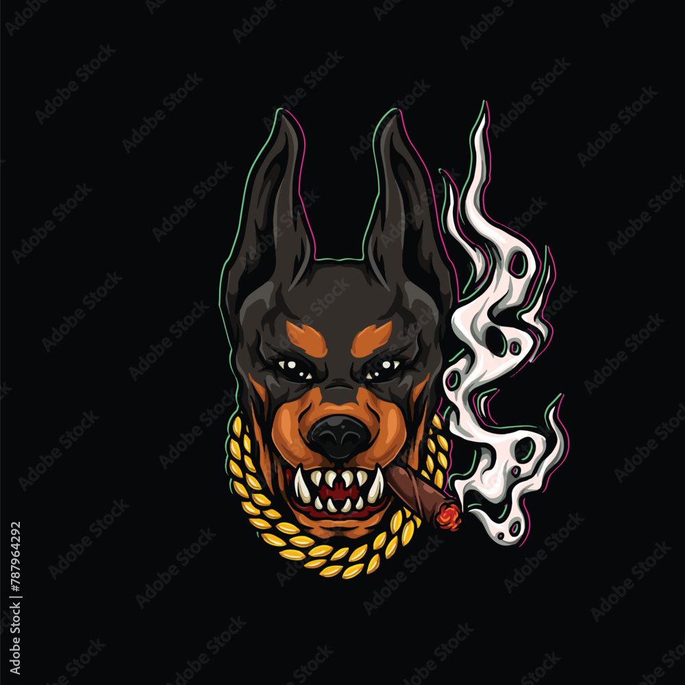 weed character cartoon mascot logo leaf Stock Vector | Adobe Stock