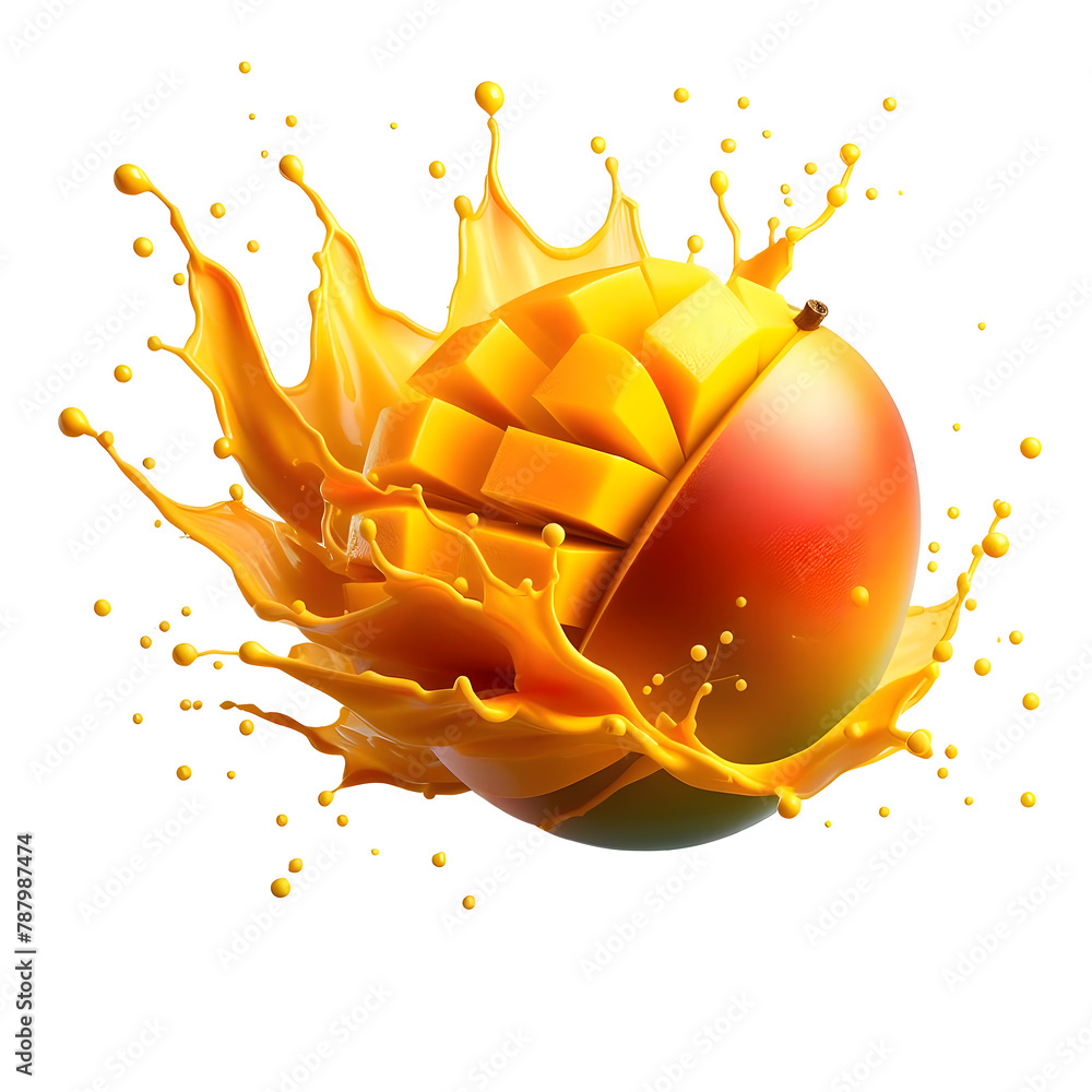 Mango png single mango png one and half mango png slice mango png ...