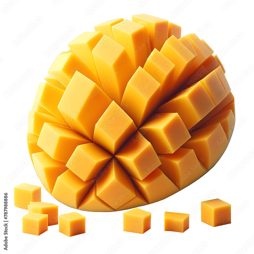 Mango png single mango png one and half mango png slice mango png ...