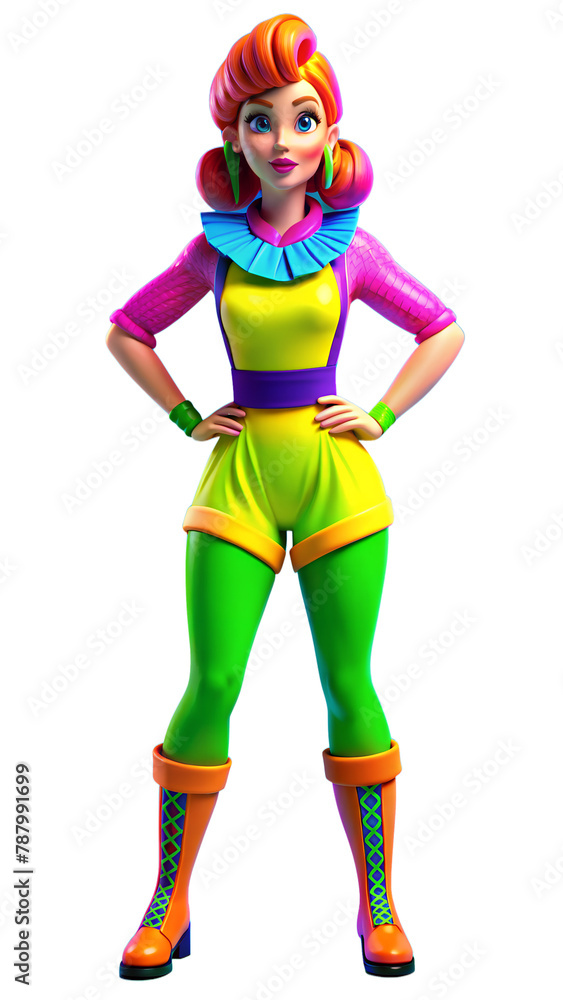 3D woman, characters, graphics, game character, design, animation ...