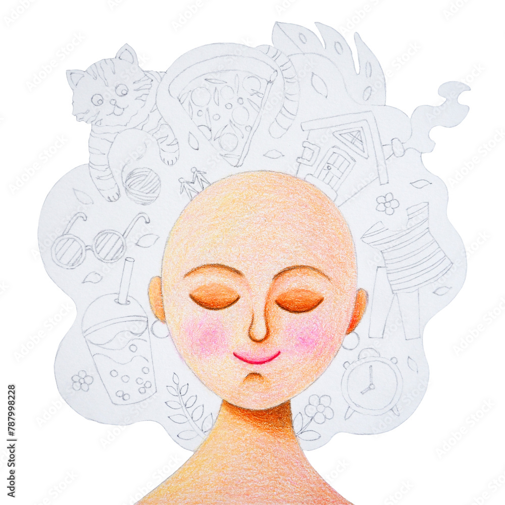 people thinking things head chakra body imagine mind mental health ...