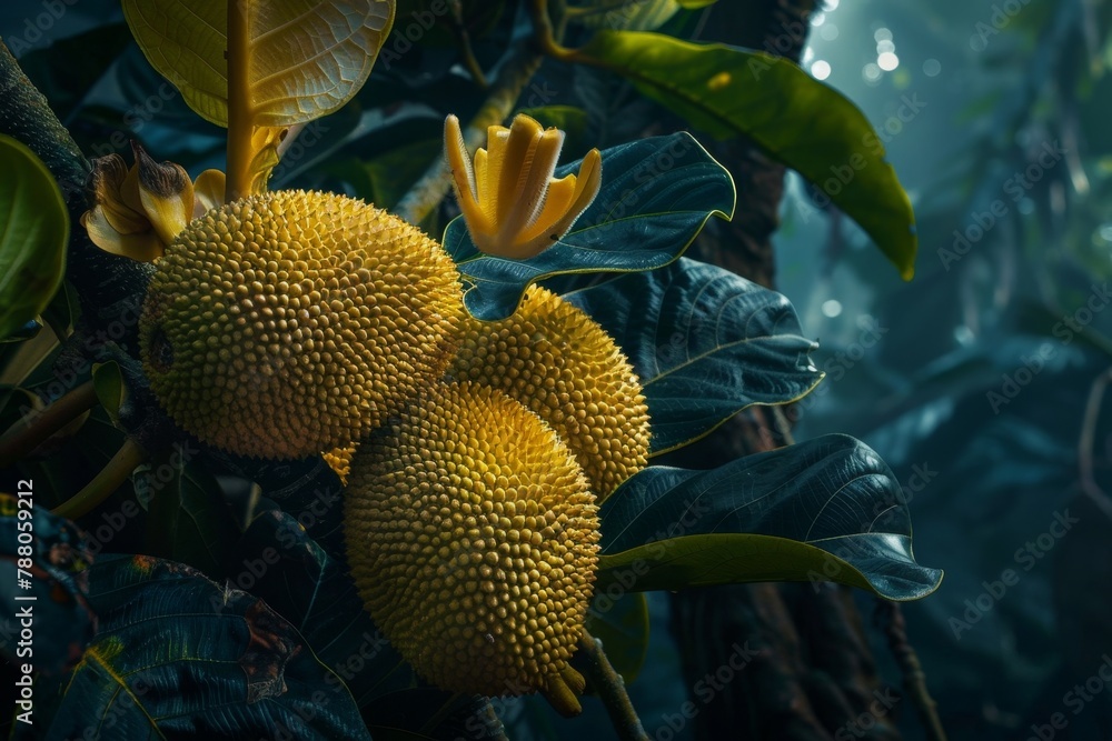 Jackfruit is a Moraceae tree with the scientific name Artocarpus ...