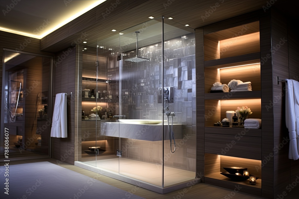 Rainfall Shower Bliss: Luxurious Hotel-Style Bathroom Designs with ...