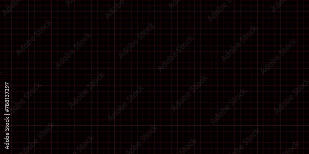 Square grid black paper background, red checkered paper sheet texture ...