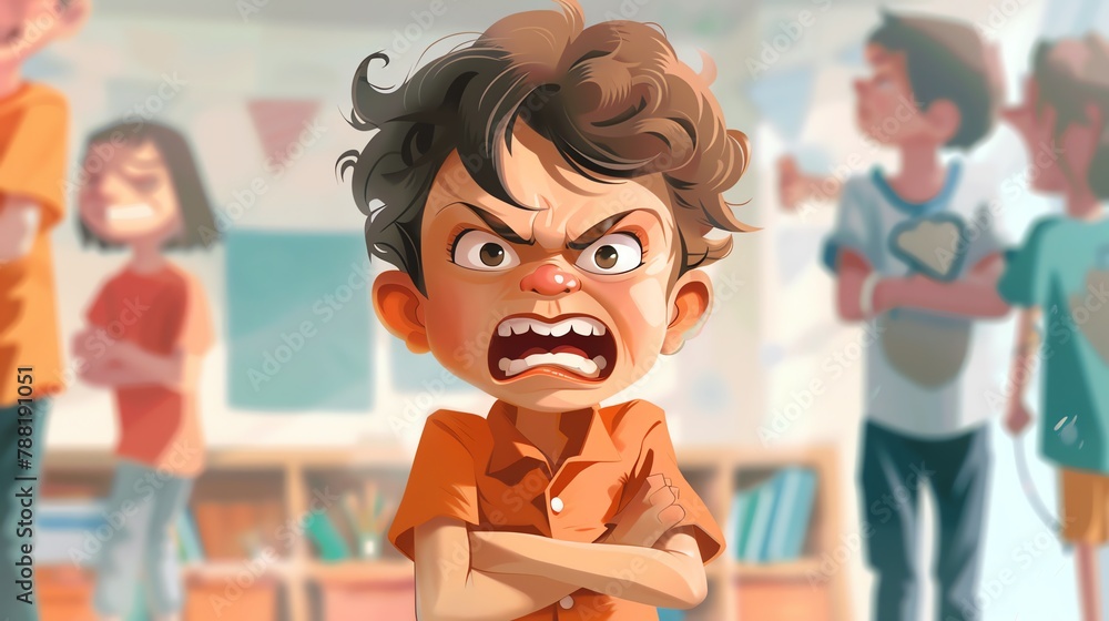 Dealing with Change Illustrate a situation in which a child must adjust ...