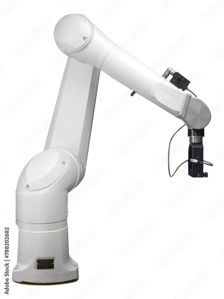 Robotic arm png, smart factory technology collage element, transparent ...