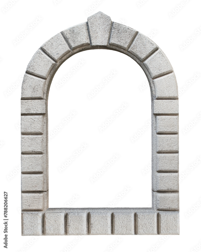 Arched window png frame clipart, barrel vault architecture Stock Photo ...