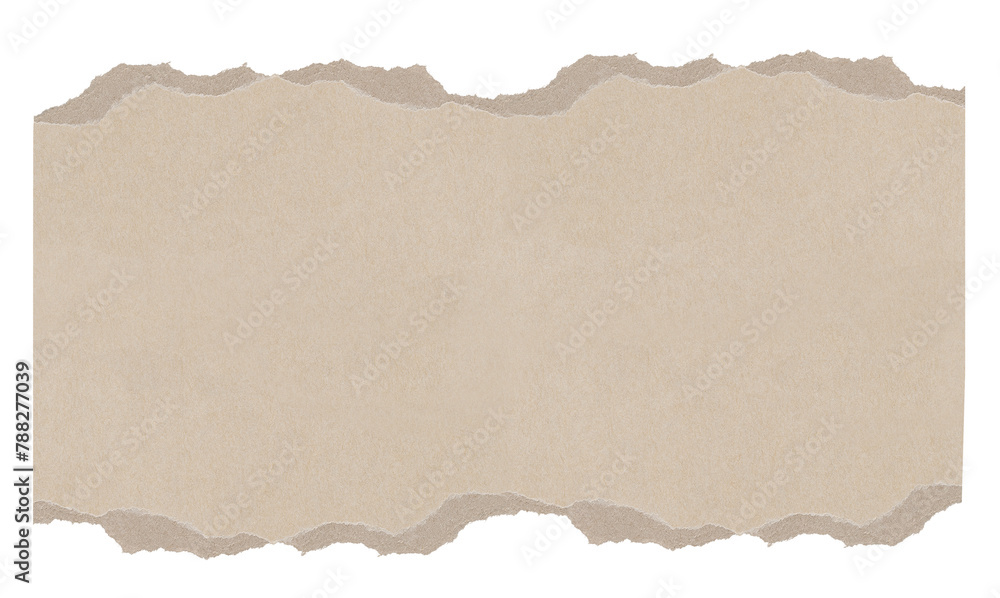 PNG Brown beige paper collage element, transparent background Stock ...