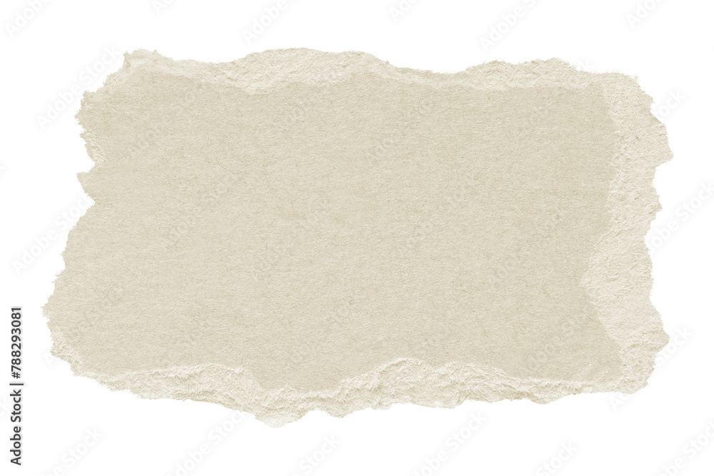 Off-white ripped paper png sticker, transparent background Stock ...