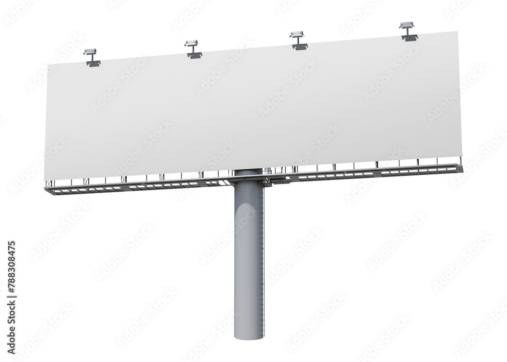 Png blank billboard sticker, transparent background Stock Photo | Adobe ...