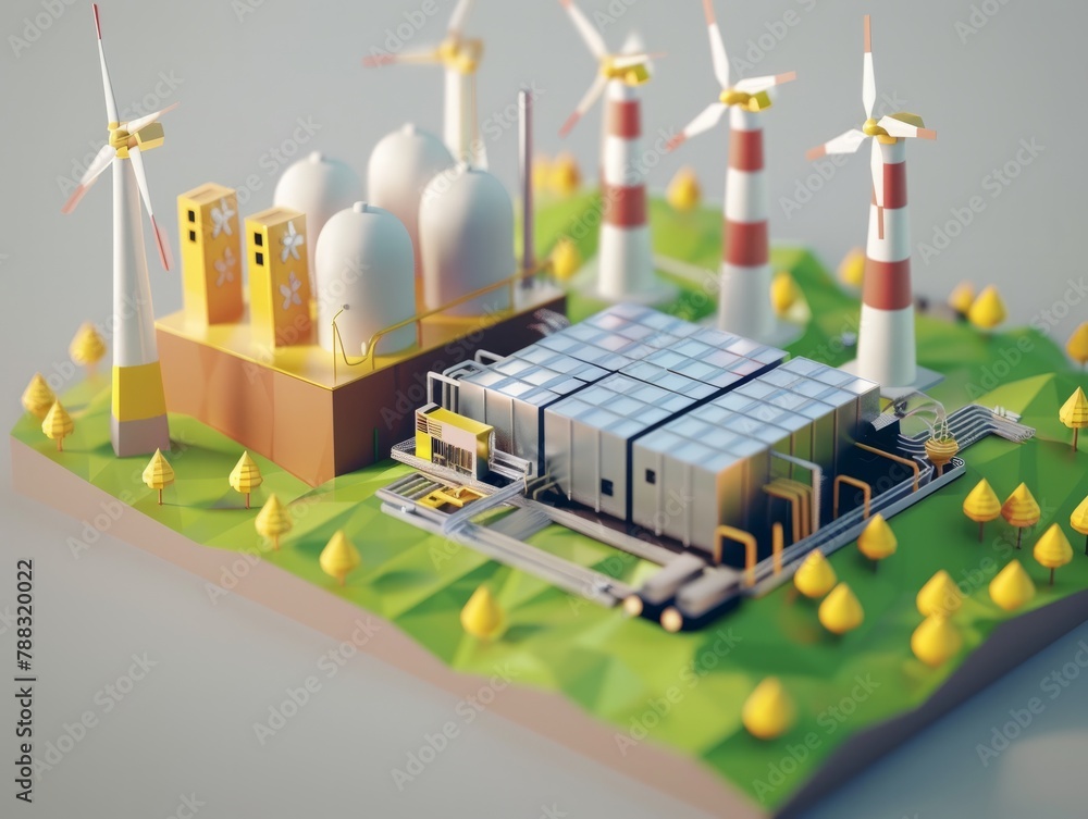 An animation sequence showcasing the conversion of beta radiation into ...