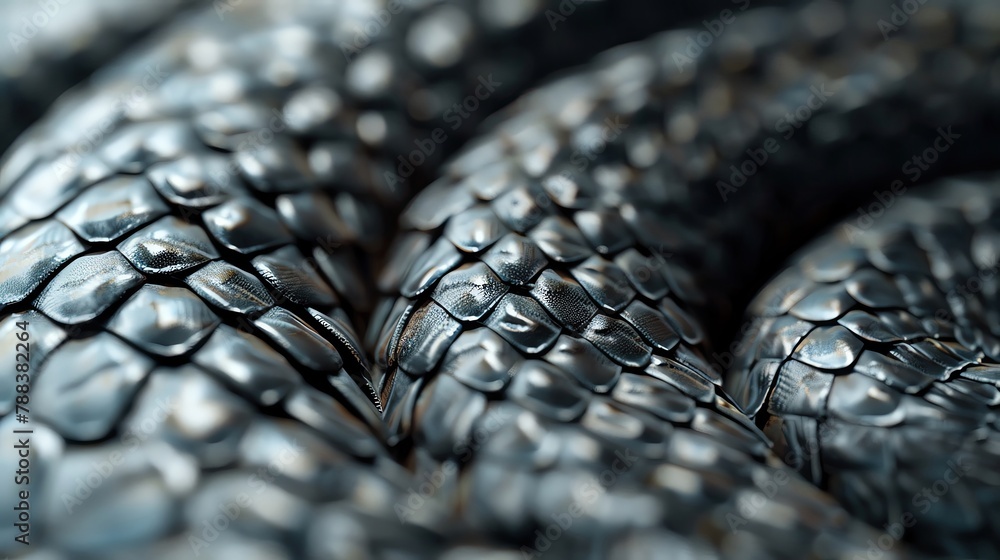 detailed closeup of a snakes skin, highlighting scales Stock ...