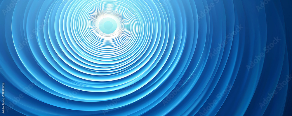 Light blue gradient background with radial effect wallpaper. generative ...