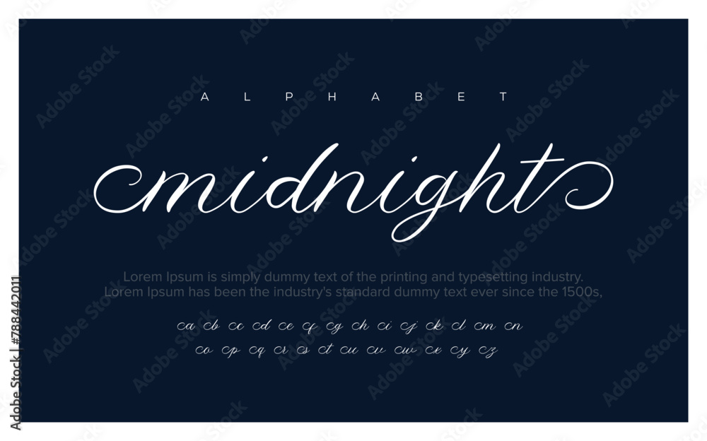 Midnight Futuristic ancient modern techno sci fi display font, abstract ...