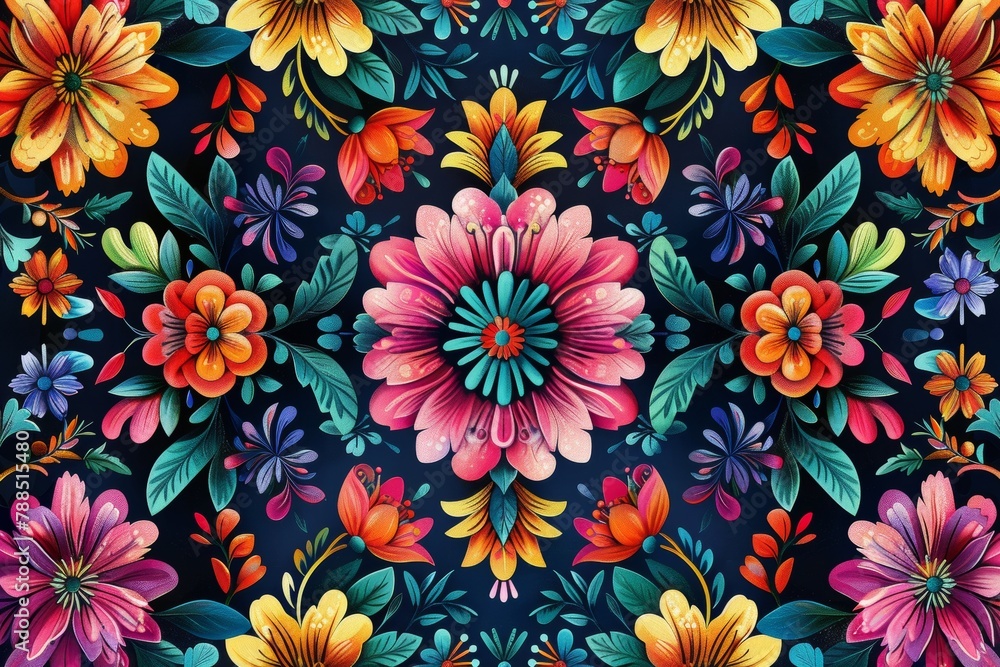 Bring the Bohemian Summer Patterns to life through a realistic digital ...