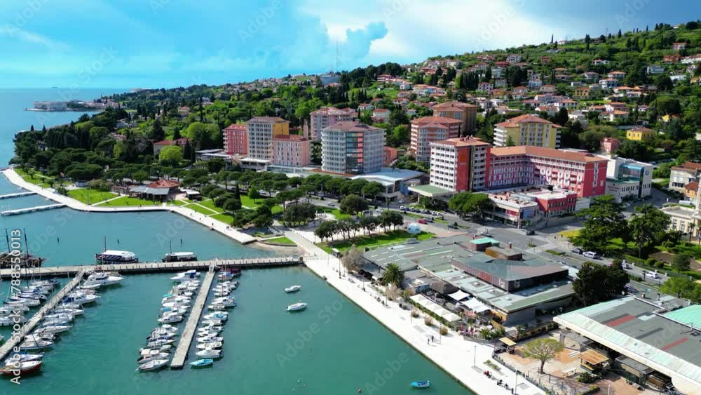 Portorož is a vibrant tourist destination nestled along the Slovenian ...