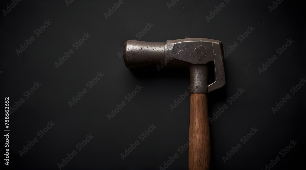 ron with hammer for background .hammer on iron background for banner ...