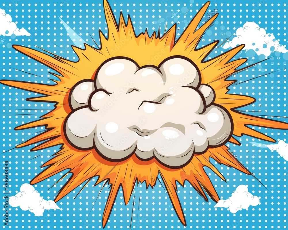 Cartoon Comic Sound Effects with Creative Design Elements and Humor ...