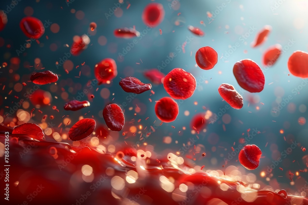 Every drop of blood counts. Drops of blood. The concept of World Blood ...