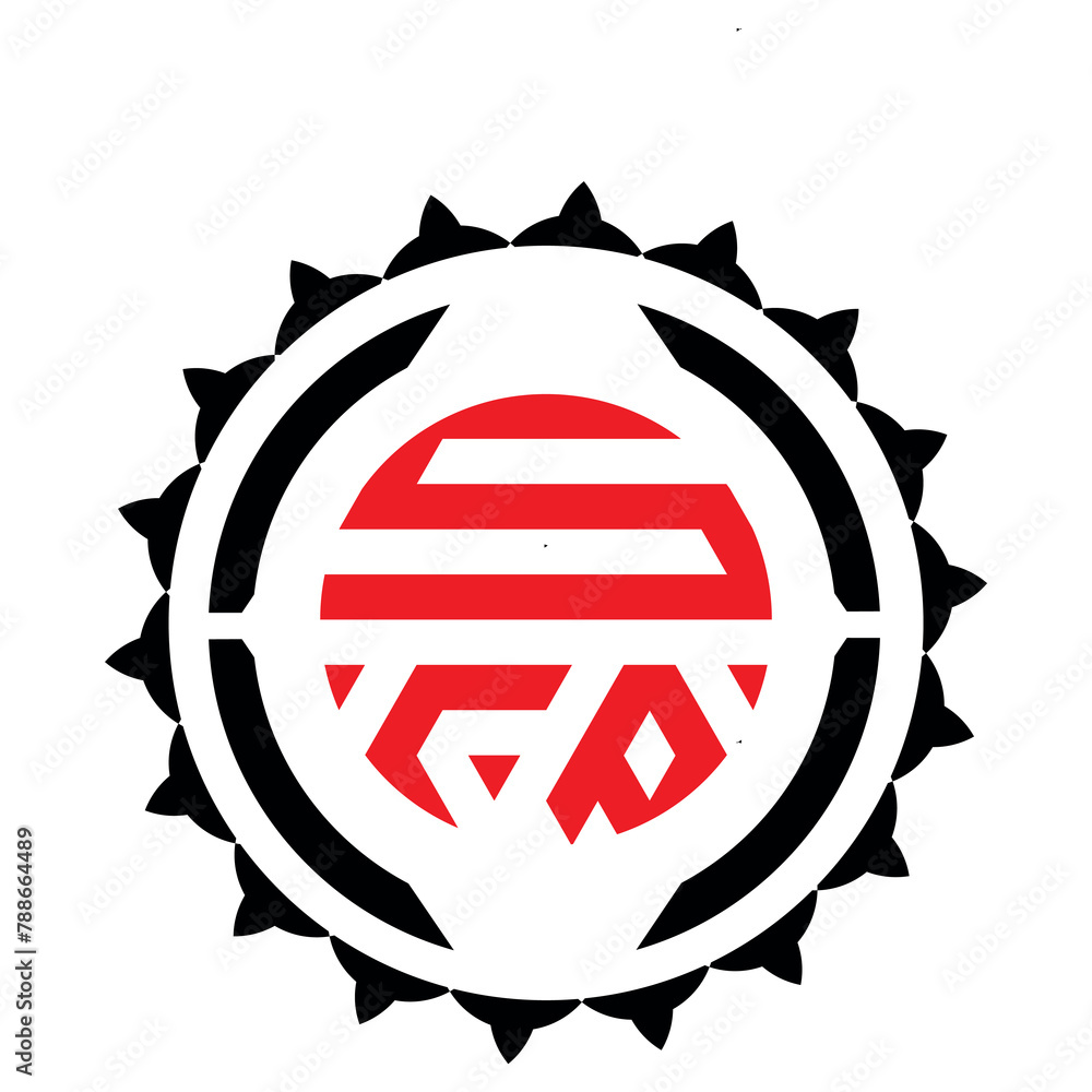 SCP, SCP letter, SCP Initials, SCP circle, SCP Flat, SCP business, SCP ...