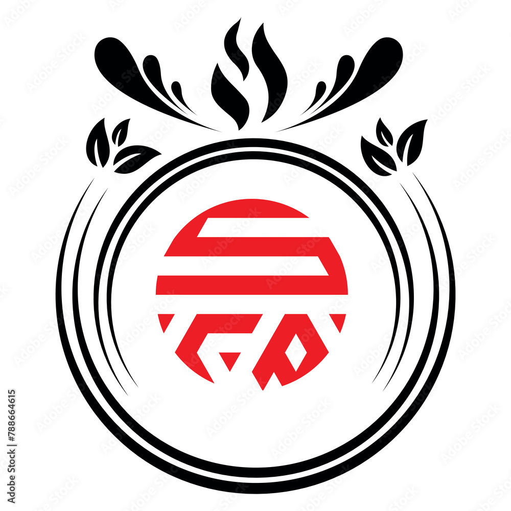 SCP, SCP letter, SCP Initials, SCP circle, SCP Flat, SCP business, SCP ...