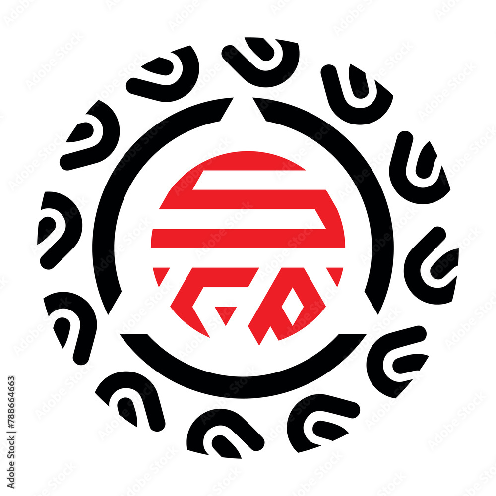 SCP, SCP letter, SCP Initials, SCP circle, SCP Flat, SCP business, SCP ...