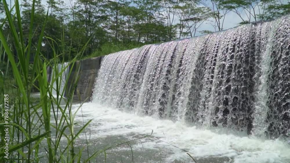 Sabo Dam is very large with a six-level dam and is now fed by clear ...