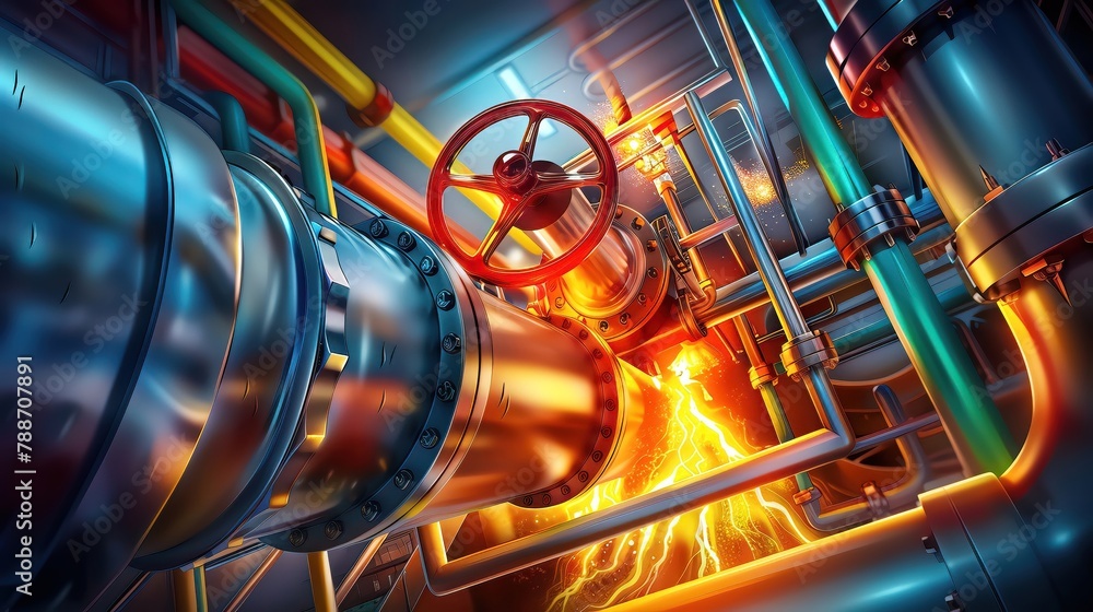 A geothermal power plant utilizes the Earths internal heat to produce ...