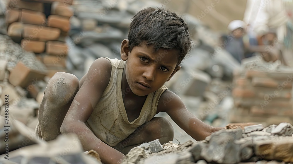 On World Day Against Child Labour visualize this heartbreaking scene a ...