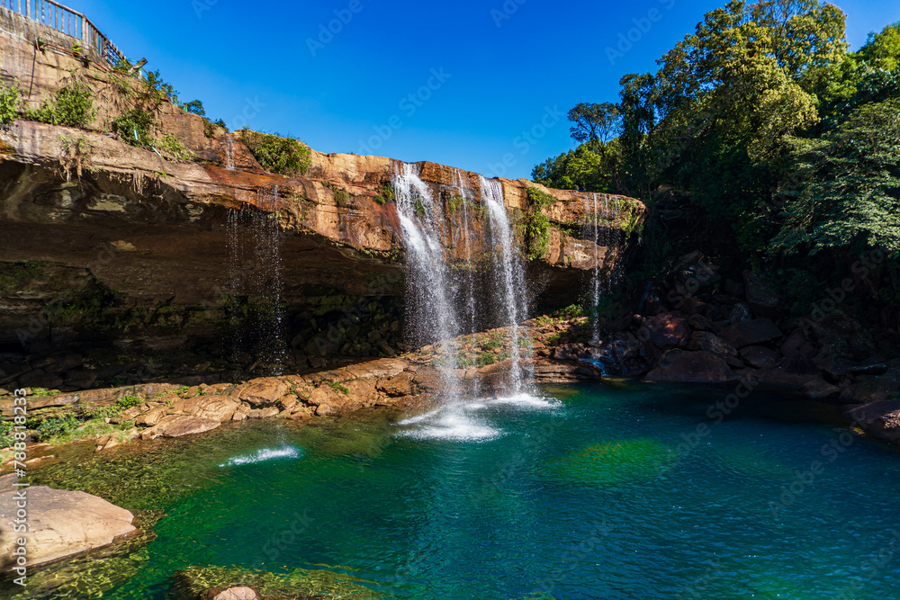 Krang Shuri Waterfalls, Krang Suri Rd, Umlārem, Meghalaya, India, Most ...