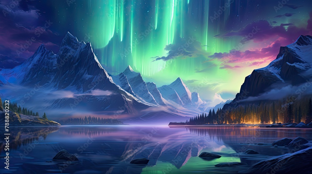 The aurora borealis, also known as the northern lights, is a natural ...