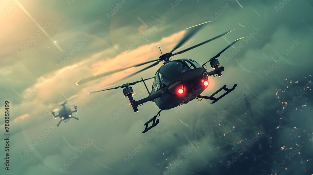 drone surveillance helicopter unmanned camera military aircraft ...