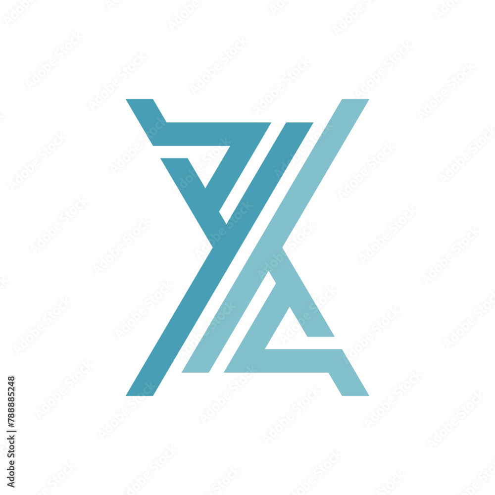 Monogram X. Design vector X logo. Monogram initial letter mark X logo ...