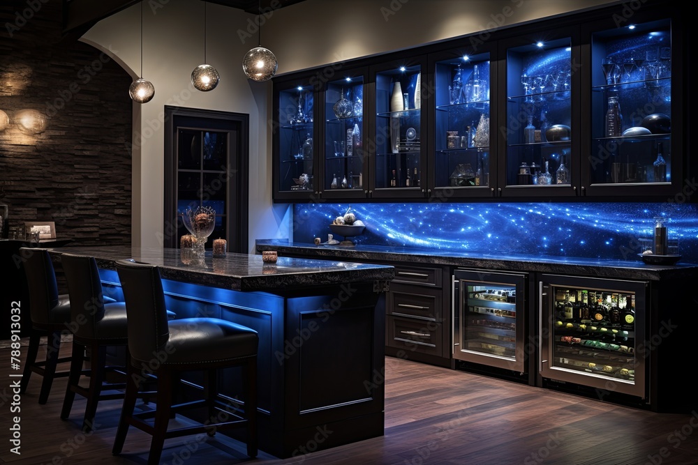 Moonlight Bar Mystique: Northern Lights Celestial Sphere Entertainment ...
