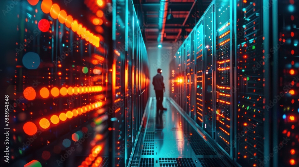 Hacker Encryption Malware Concept Computer Hacker Masked In Cyber Security Vulnerability On