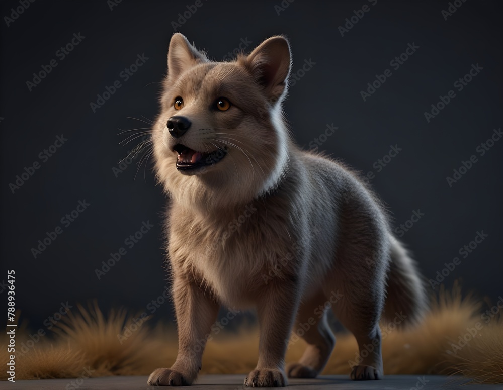 To exercise CG fur 3d rendering animal realistic CGI VFX Animation Loop ...