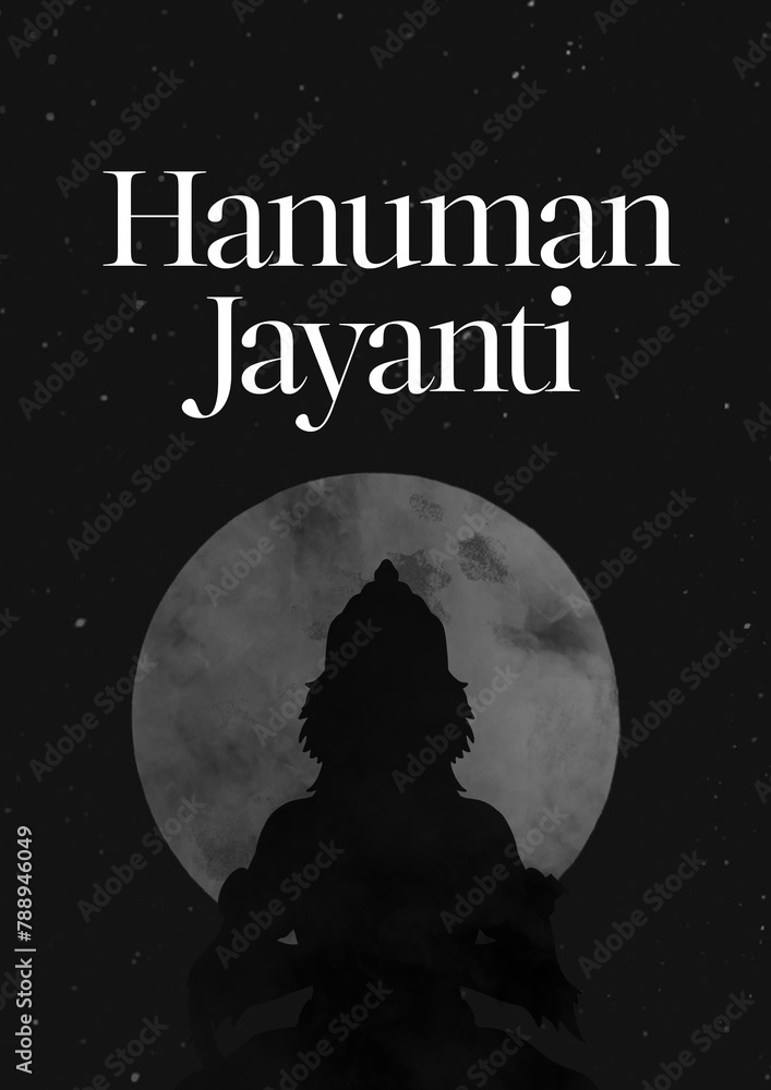 Happy Hanuman Jayanti, Jay Shri Ram, celebrating the birth of Lord Sri ...