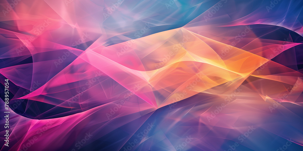 Construct an abstract representation of a galaxy using a minimalist ...