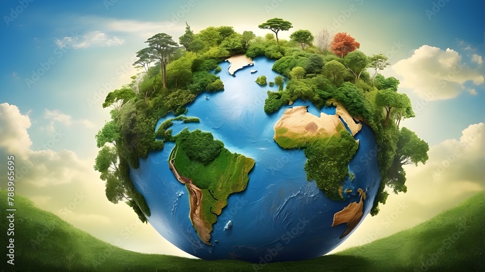 global ecology and the globe-based idea of Earth Day. nature and a ...