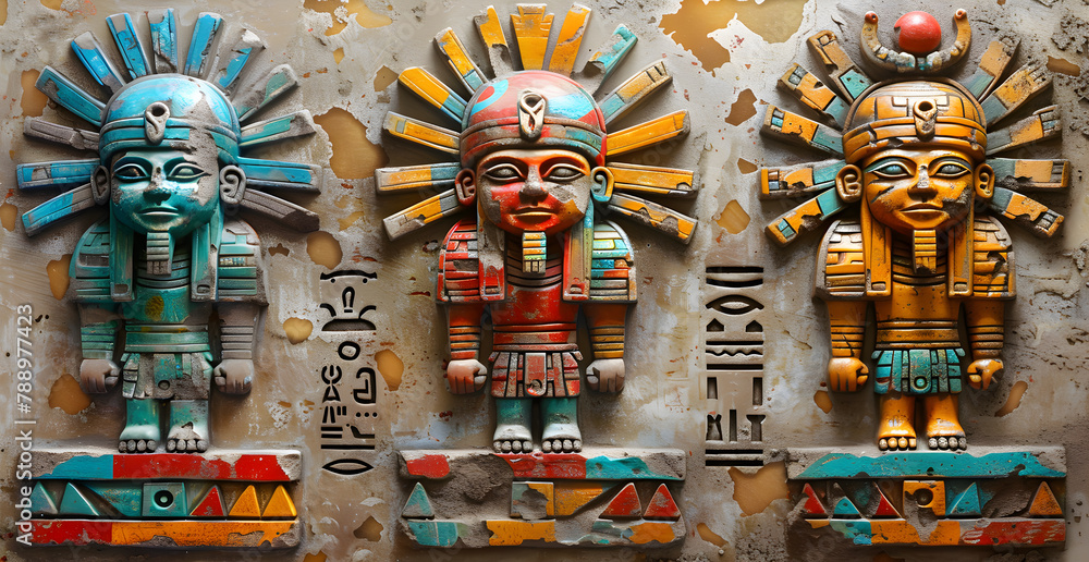 Egyptian god Ra Re( The sun god and one of the most important deities ...