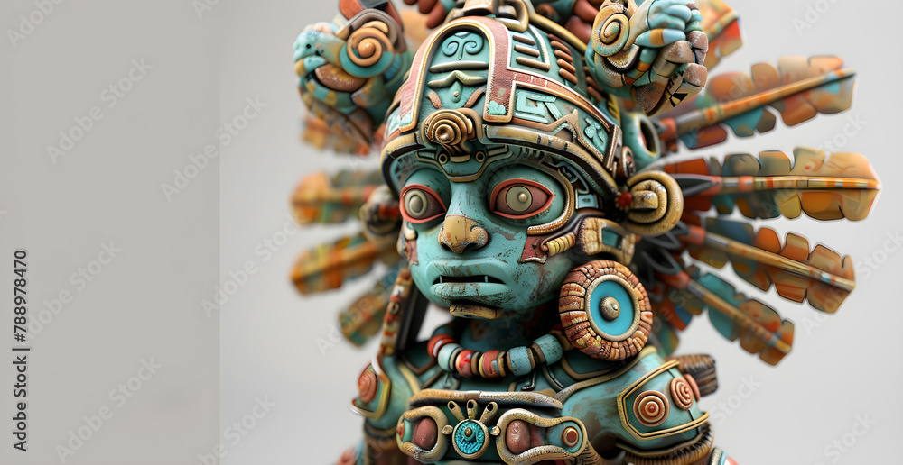 aztec god Chalchiuhtlicue( The goddess of water, rivers, seas, and ...
