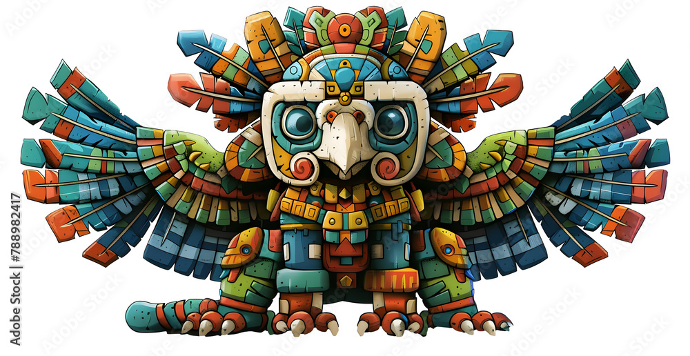 Olmec god Jaguar God (The jaguar was a symbol of strength and power for ...