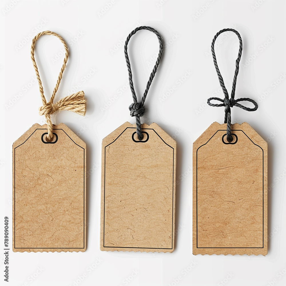 Vector empty price tags. Yellow price tags png. Template of price tags ...