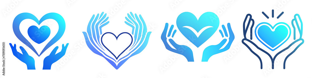 Caring clipart collection, symbol, logos, icons isolated on transparent ...