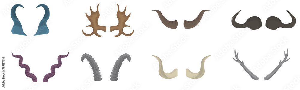 PNG, Horny hunting trophy of argali sheep, ibex, african buffalo, stag ...